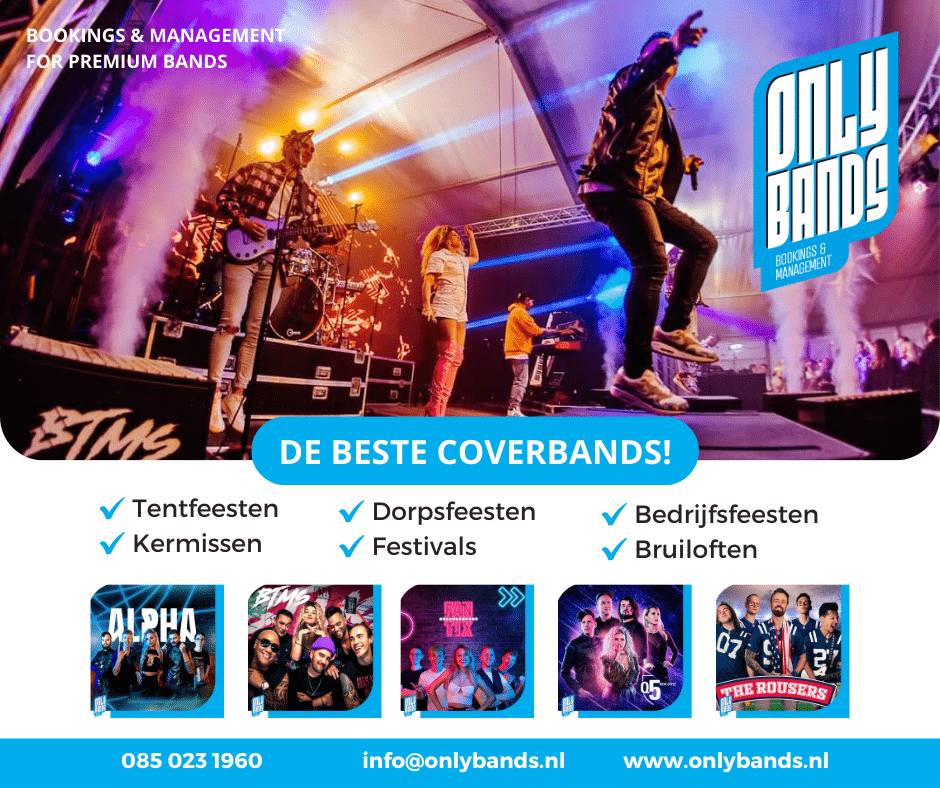 Nieuws ONLY BANDS - Altijd op de hoogte van onze coverbands!